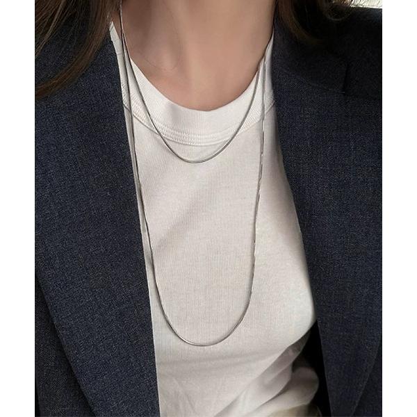 ZOZO問い合わせ番号:98783688ショップ:UP START，アップスタートブランド:UP START，アップスタート，WARAIJOGO，ワライジョウゴ商品名:二連チェーンロングネックレス/レディース(T3)カテゴリ:アクセサリー&...