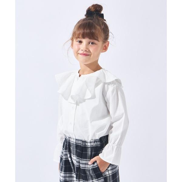 『タイムセール実施中』ZOZO問い合わせ番号:98784244ショップ:ever closet，エバークローゼットブランド:ever closet，エバークローゼット商品名:フリルブラウスカテゴリ:トップス>シャツ/ブラウスブランド品...