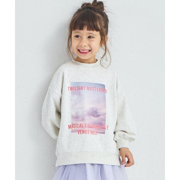 『タイムセール実施中』ZOZO問い合わせ番号:98784391ショップ:pairmanon，ペアマノンブランド:pairmanon，ペアマノン，coucou manon，ククゥ マノン商品名:【サラッとスウェット】ガールズ フォトプリント ...