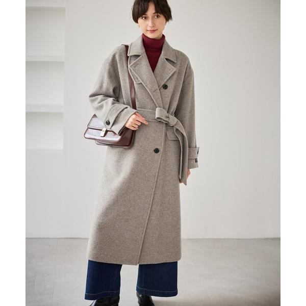 ZOZO問い合わせ番号:98814987ショップ:ROPE' PICNIC，ロぺピクニックブランド:ROPE' PICNIC，ロペピクニック商品名:JAPAN FABRIC スタンドカラーロングコート/一部WEB限定カラーカテゴリ:ジャケッ...