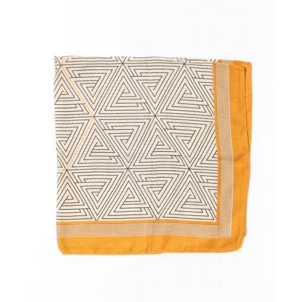 『セール実施中』ZOZO問い合わせ番号:98815048ショップ:U.Q，ユウキュウブランド:AVALON(U.Q)，アバロン，mimis，ミイーミイーズ商品名:幾何柄スクエア薄手ストールカテゴリ:ファッション雑貨>ストール/ショール...