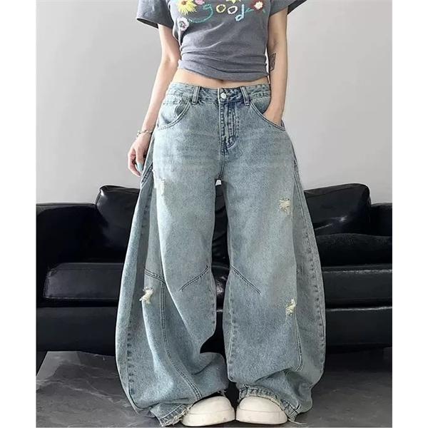 『セール実施中』ZOZO問い合わせ番号:98815118ショップ:gossip！ロサンゼルス，ゴシップロサンゼルスブランド:Dream garden，ドリームガーデン商品名:スーパーワイドダメージ加工カーブデニムパンツカテゴリ:パンツ&gt...