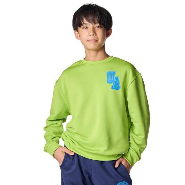 『タイムセール実施中』ZOZO問い合わせ番号:98815166ショップ:UNDER ARMOUR，アンダーアーマーブランド:UNDER ARMOUR，アンダーアーマー商品名:UAテック テリー オーバーサイズド カレッジ クレスト ロゴ ク...