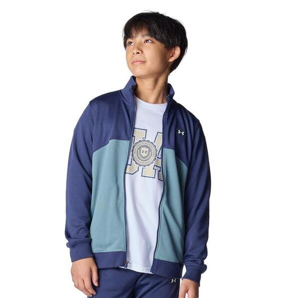 『タイムセール実施中』ZOZO問い合わせ番号:98815193ショップ:UNDER ARMOUR，アンダーアーマーブランド:UNDER ARMOUR，アンダーアーマー商品名:UAトラックジャケット（トレーニング/キッズ）カテゴリ:トップス&...