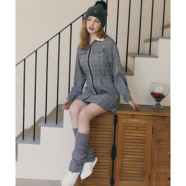 『タイムセール実施中』ZOZO問い合わせ番号:98815459ショップ:rienda，リエンダブランド:RIENDA GOLF，リエンダゴルフ，rienda，リエンダ商品名:【RIENDA GOLF】グレンチェックドロストワンピース 秋服 ...