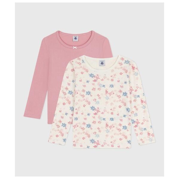 『セール実施中』※このアイテムは返品・交換対象外商品です。ZOZO問い合わせ番号:98815489ショップ:PETIT BATEAU，プチバトーブランド:PETIT BATEAU，プチバトー商品名:長袖Ｔシャツ２枚組カテゴリ:アンダーウェア...