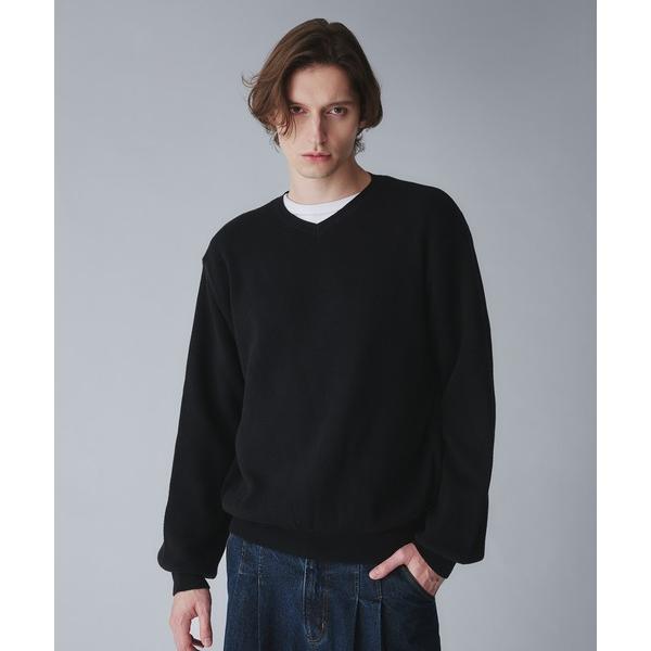 『セール実施中』ZOZO問い合わせ番号:98815738ショップ:apres jour mignon，アプレジュールミニョンブランド:Regen Glanz，レーゲングランツ商品名:milan ribs vneck knit/ミラノリブVネ...