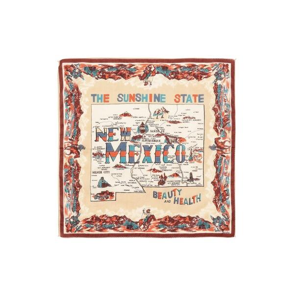 ZOZO問い合わせ番号:98815849ショップ:BEAMS WOMEN，ビームスウィメンブランド:BEAMS BOY，ビームスボーイ商品名:BINDU / マップ プリント バンダナ 26Sカテゴリ:財布/小物>バンダナ/スカーフブ...