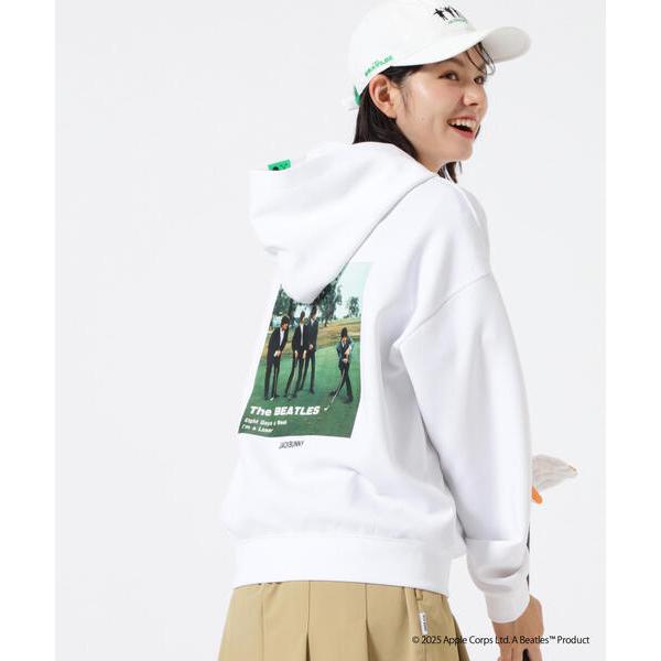 ZOZO問い合わせ番号:98815930ショップ:the HOUSE，ザハウスブランド:Jack Bunny!!，ジャックバニー商品名:【The BEATLES ×Jack Bunny!!】T/Cダンボール長袖プルオーバーフーディカテゴリ:...