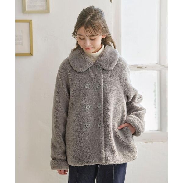 ZOZO問い合わせ番号:98816044ショップ:組曲，クミキョクブランド:組曲，クミキョク商品名:【150-170cm】スライバー ピーコートカテゴリ:ジャケット/アウター>ピーコートブランド品番:SCKGGW0122素材:ブラウン...