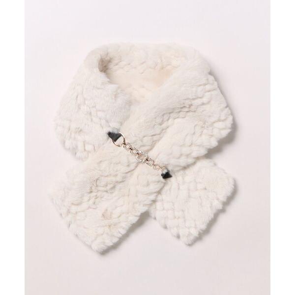 『セール実施中』ZOZO問い合わせ番号:98816408ショップ:U.Q，ユウキュウブランド:AVALON(U.Q)，アバロン，mimis，ミイーミイーズ商品名:チェーン付エコファーティペットカテゴリ:ファッション雑貨>ストール/ショ...