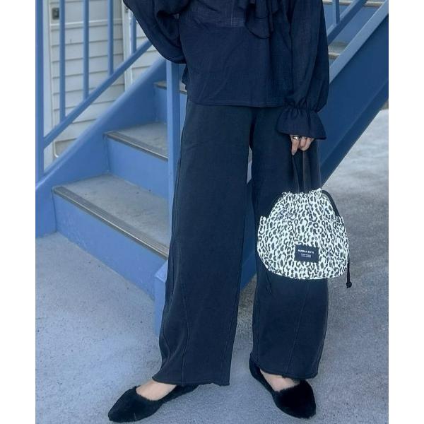 『タイムセール実施中』ZOZO問い合わせ番号:98846516ショップ:Right-on，ライトオンブランド:Right-on，ライトオン商品名:【HONEYSUCKLE ROSE】加工スウェットパンツ (トレンド/リラックス/柔らか素材/...