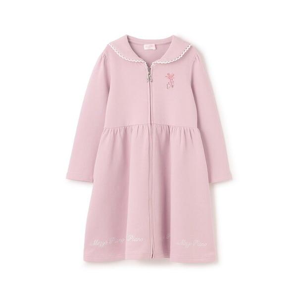 ZOZO問い合わせ番号:98846590ショップ:NARUMIYA ONLINE，ナルミヤ オンラインブランド:mezzo piano，メゾピアノ商品名:【バレエ】セーラー前開きカットワンピースカテゴリ:ワンピース/ドレス>ワンピース...