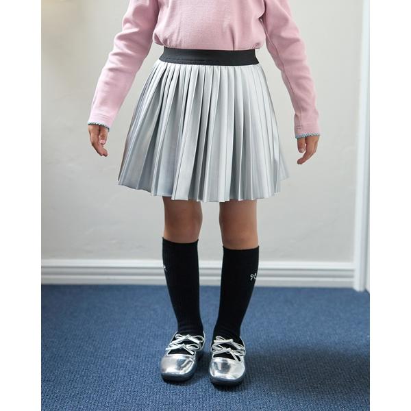 『セール実施中』ZOZO問い合わせ番号:98846608ショップ:petit main，プティマインブランド:Lycee mine，リセマイン，petit main，プティマイン商品名:【やわらか合皮】プリーツスカート(インパン付き)カテゴ...
