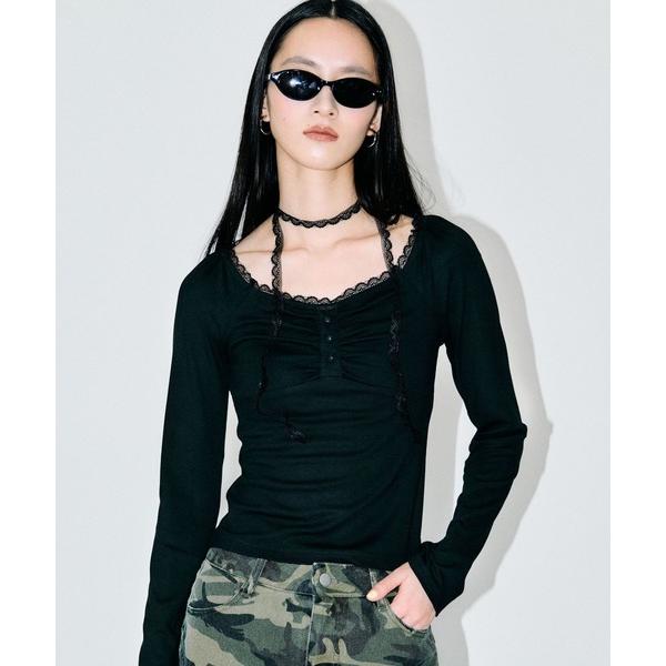 ZOZO問い合わせ番号:98846687ショップ:ALAND，エーランドブランド:3.3 Field Trip ，3.3フィールドトリップ，ALAND，エーランド商品名:3.3 Field Trip／レースストールアソートトップスカテゴリ:...