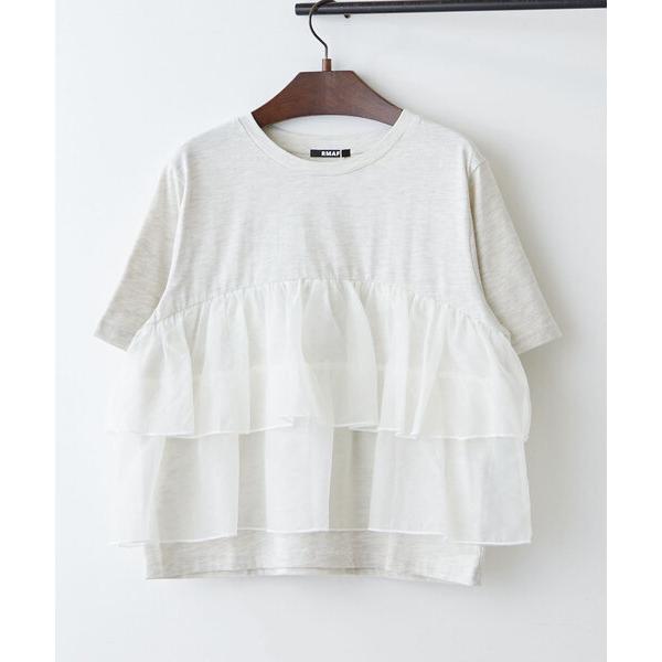 『タイムセール実施中』参考価格：4，950円発売時期：2025年05月コンディション：A（使用感なし）数回使用した程度で使用感が感じられないアイテム参考商品名：オーガンジードッキング半袖T参考品番：5051060140【商品に関する注意事項...