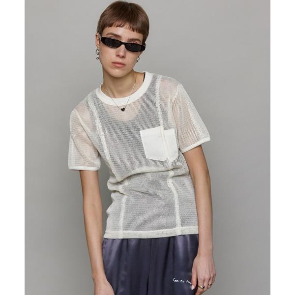 『セール実施中』参考価格：13，750円発売時期：2024年04月コンディション：A（使用感なし）数回使用した程度で使用感が感じられないアイテム参考商品名：Slub Mesh T-shirt/スラブメッシュTシャツ【MAISON SPECI...