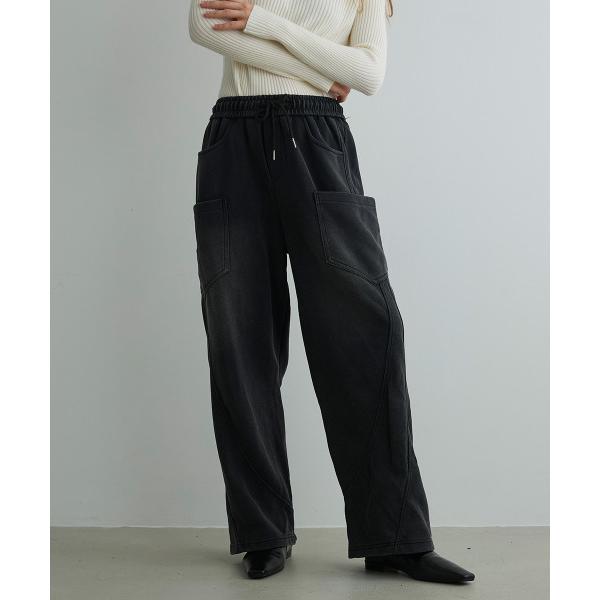 『タイムセール実施中』ZOZO問い合わせ番号:98877666ショップ:Ada.，エイダブランド:Mirette，ミレット商品名:ビッグポケットスウェットワイドパンツ / Big Pocket Sweat Wide Pantsカテゴリ:パン...