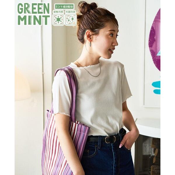 参考価格：3，993円発売時期：2025年04月コンディション：A（使用感なし）数回使用した程度で使用感が感じられないアイテム参考商品名：限定展開　MINT テレコ メロー リブ クルーネック 半袖 TEE（Tシャツ）参考品番：132324...