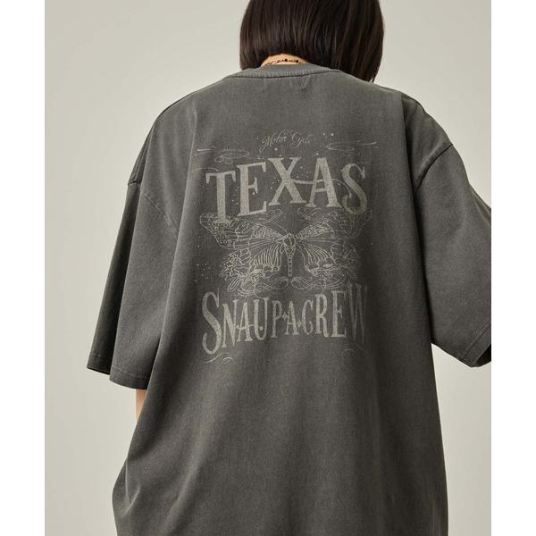 『セール実施中』参考価格：3，450円発売時期：2024年04月コンディション：B（目立つ使用感なし）使用感が少ない、または気にならないアイテム前身頃・後身頃：汚れ参考商品名：【Snap club】ビッグシルエットヴィンテージ加工グラフィッ...