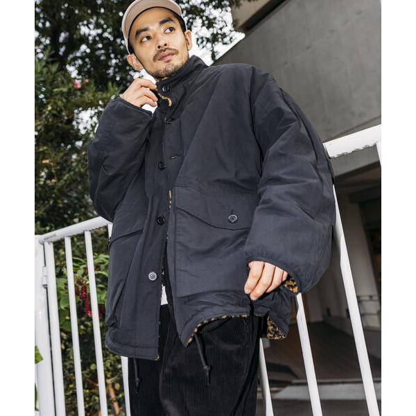 『セール実施中』ZOZO問い合わせ番号:98908255ショップ:FREAK'S STORE，フリークスストアブランド:FREAK'S STORE，フリークスストア商品名:ビッグシルエット スタンドネック リバーシブル ボアブルゾン/ミリタ...