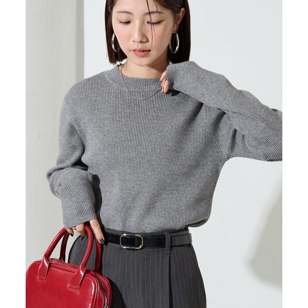 『セール実施中』ZOZO問い合わせ番号:98908267ショップ:FREAK'S STORE，フリークスストアブランド:FREAK'S STORE，フリークスストア商品名:限定展開　吸湿発熱 リブ クルーネック ニット プルオーバーカテゴリ...