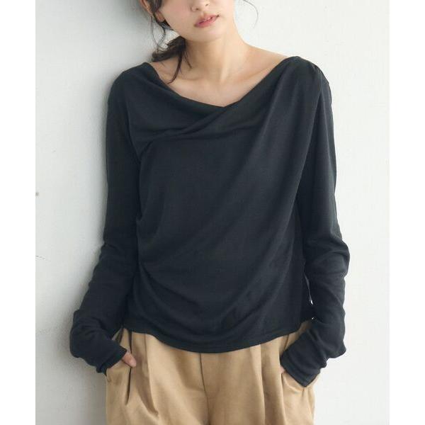『タイムセール実施中』ZOZO問い合わせ番号:98908356ショップ:RETRO GIRL，レトロガールブランド:RETRO GIRL，レトロガール商品名:ドレープカットソーカテゴリ:トップス>Tシャツ/カットソーブランド品番:RF...
