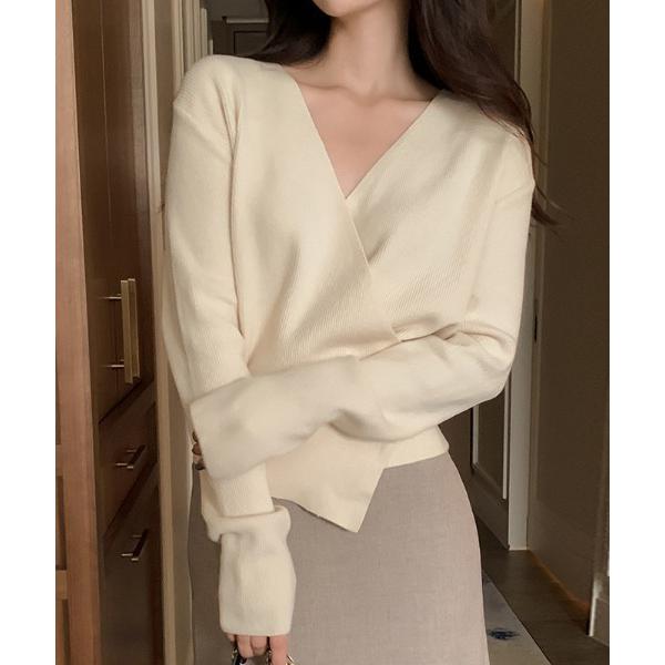 『タイムセール実施中』ZOZO問い合わせ番号:98908419ショップ:300mc，スリーハンドレッドエムシーブランド:FREE STYLISTS，フリー スタイリスト商品名:YUGA_YGMC Cache-coeur knit topカテ...