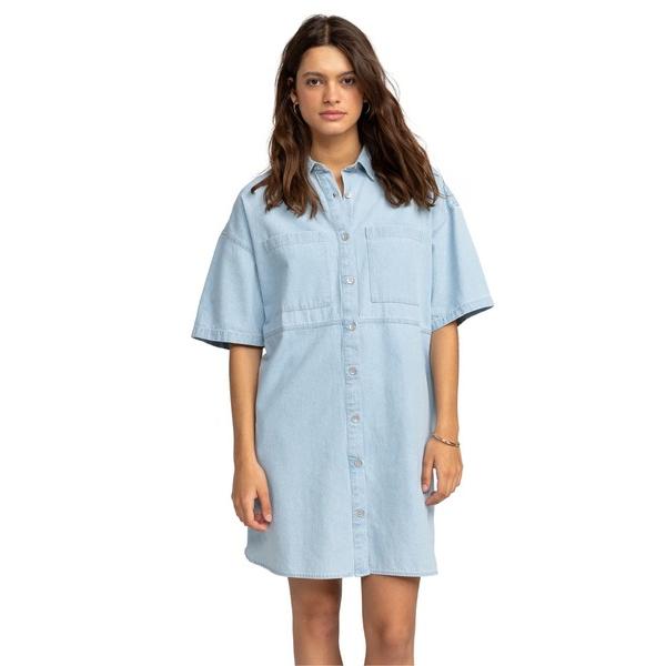 『セール実施中』ZOZO問い合わせ番号:98908485ショップ:ROXY/QUIKSILVER，ロキシー/クイックシルバーブランド:ROXY，ロキシー商品名:PACIFIC NIGHT/ロキシーオーバーサイズ半袖シャツワンピースカテゴリ:...