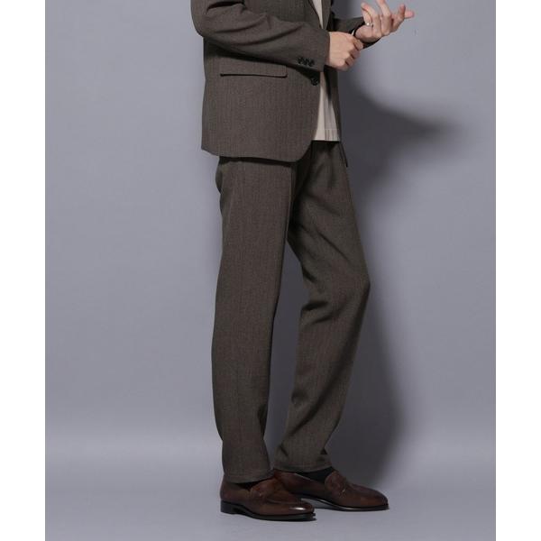『セール実施中』ZOZO問い合わせ番号:98908852ショップ:NANO universe，ナノユニバースブランド:NANO universe，ナノユニバース商品名:「N TROUSERS BASIC」 洗えるMIXツイードストレッチパン...
