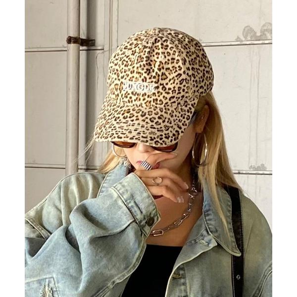 『タイムセール実施中』ZOZO問い合わせ番号:98908876ショップ:me Jane，ミージェーンブランド:non-hedge，ノンヘッジ，meJane，ミージェーン商品名:刺繍ロゴヒョウ柄キャップカテゴリ:帽子>キャップブランド品...