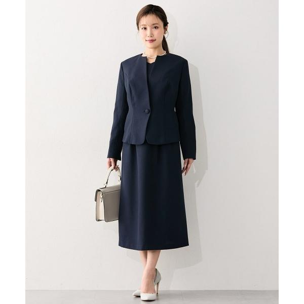 ZOZO問い合わせ番号:98908884ショップ:nissen，ニッセンブランド:Nissen glamor，ニッセングラマー，nissen，ニッセン商品名:【大きい胸専用】【入学式・卒業式・フォーマル】キーネックジャケットアンサンブルスー...