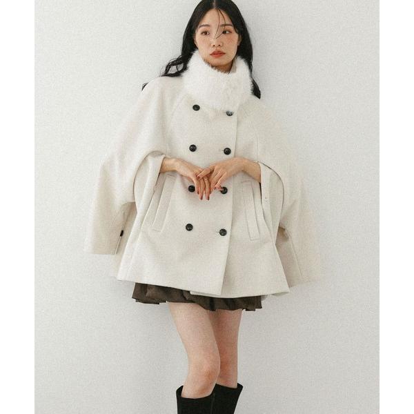 『セール実施中』ZOZO問い合わせ番号:98909099ショップ:Heather，ヘザーブランド:Heather，ヘザー商品名:3WAYカラーケープコート　587551カテゴリ:ジャケット/アウター>ステンカラーコートブランド品番:5...