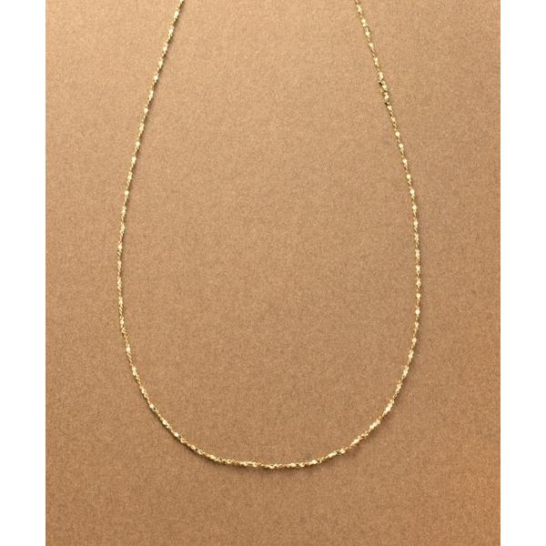 ZOZO問い合わせ番号:98909614ショップ:210nouve，トゥージュヌーブブランド:Cream dot.，クリームドット商品名:【サージカルステンレス】繊細に煌くチェーンのステンレス製華奢ネックレスカテゴリ:アクセサリー>ネ...