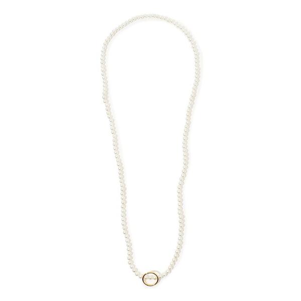 ZOZO問い合わせ番号:98910260ショップ:TOMORROWLAND，トゥモローランドブランド:TOMORROWLAND，トゥモローランド商品名:【別注】januka サークル パール ネックレスカテゴリ:アクセサリー>ネックレ...
