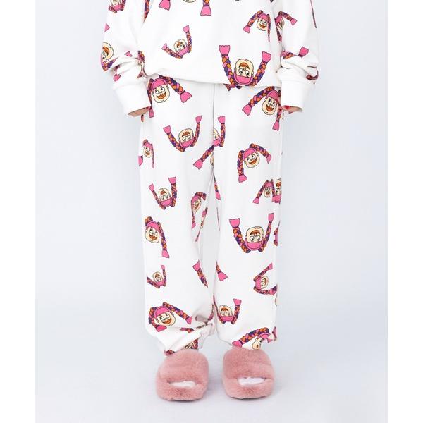 ZOZO問い合わせ番号:98911119ショップ:PUNYUS，プニュズブランド:PUNYUS，プニュズ商品名:【新サイズ】NAOMIチャン総柄スウェットパンツカテゴリ:パンツ>スウェットパンツブランド品番:PN19SS-002-9-...