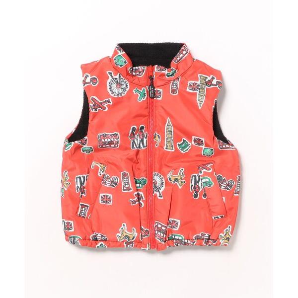 『セール実施中』ZOZO問い合わせ番号:98941989ショップ:HAKKA，ハッカブランド:hakka kids，ハッカキッズ商品名:ロンドンボーダープリントリバーシブルベストカテゴリ:トップス>ベストブランド品番:32140653...