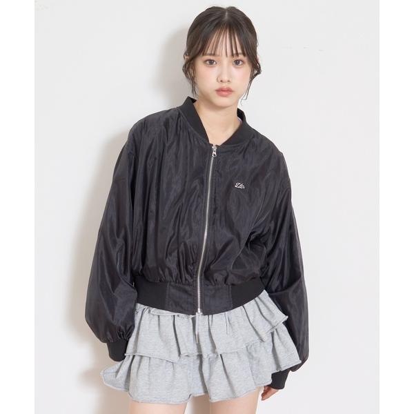 『セール実施中』ZOZO問い合わせ番号:98942195ショップ:NARUMIYA ONLINE，ナルミヤ オンラインブランド:LOVETOXIC，ラブトキシック商品名:シアーブルゾンカテゴリ:ジャケット/アウター>ブルゾンブランド品...