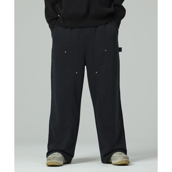 『タイムセール実施中』ZOZO問い合わせ番号:98942318ショップ:FREAK'S STORE，フリークスストアブランド:FREAK'S STORE，フリークスストア商品名:ワイドシルエット ダブルニー スウェットパンツカテゴリ:パンツ...