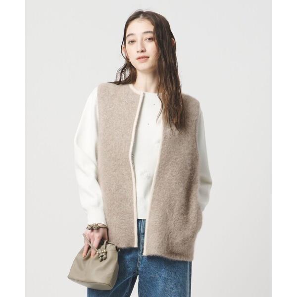 『セール実施中』ZOZO問い合わせ番号:98942480ショップ:UNITED ARROWS，ユナイテッドアローズブランド:UNITED ARROWS，ユナイテッドアローズ商品名:フォックスカシミヤ ジップ ベストカテゴリ:トップス>...