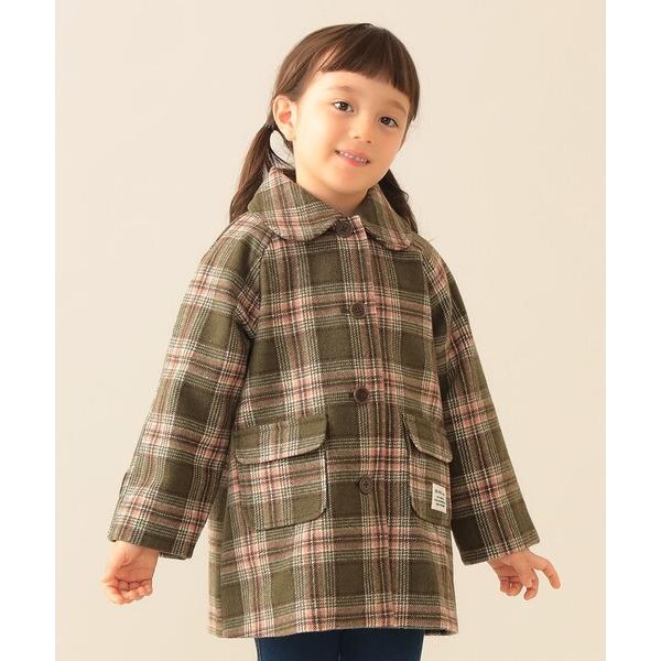 『セール実施中』ZOZO問い合わせ番号:98942560ショップ:BEAMS HEART，ビームスハートブランド:BEAMS mini，ビームスミニ商品名:チェック柄 コート 2025FW（90〜140cm）カテゴリ:ジャケット/アウター&...