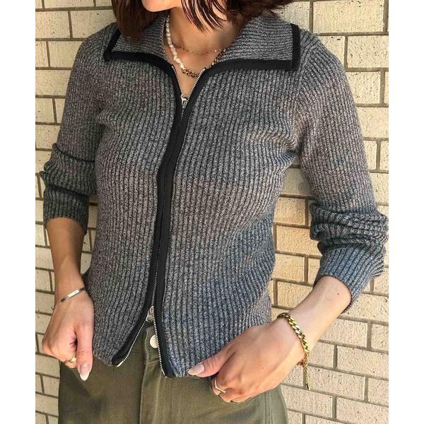 『タイムセール実施中』ZOZO問い合わせ番号:98943134ショップ:RIVER FIELD &amp; Co.，リバーフィールド　アンド　コーブランド:Ampirula，アンピルーラ商品名:ニット 長袖 リブニット トップス 秋 秋冬 ...