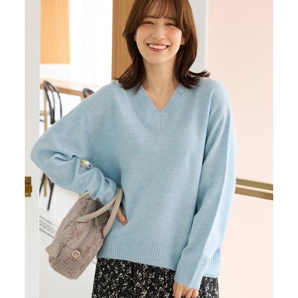 『タイムセール実施中』ZOZO問い合わせ番号:98943386ショップ:Honeys，ハニーズブランド:Honeys，ハニーズ，CINEMA CLUB，シネマクラブ商品名:【軽ふわっニット】Ｖネックニットカテゴリ:トップス>ニット/セ...
