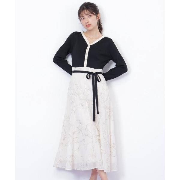 『セール実施中』ZOZO問い合わせ番号:98944135ショップ:JILL by JILL STUART，ジル バイ ジル スチュアートブランド:JILL by JILL STUART，ジルバイジルスチュアート商品名:◇モール刺繍ドッキング...