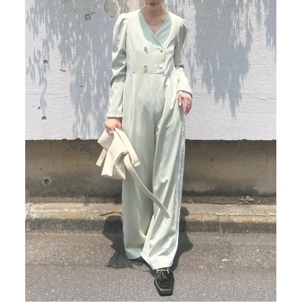 『セール実施中』ZOZO問い合わせ番号:98944155ショップ:AMERI VINTAGE，アメリビンテージブランド:Ameri，アメリ商品名:UND TAKE ON LACE ROMPERSカテゴリ:ワンピース/ドレス>パンツドレ...