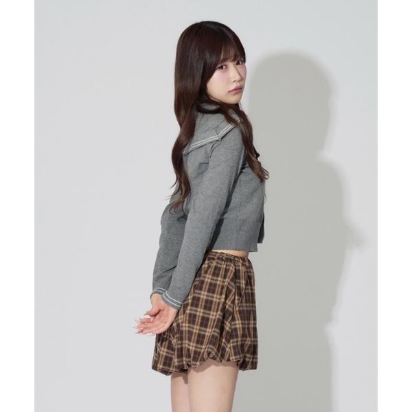 ZOZO問い合わせ番号:98944473ショップ:WANT SLIP，ウォント スリップブランド:ALLuRing ChaRm，アリュリングチャーム，WANT SLIP，ウォント スリップ商品名:Sailor Collar Line Kni...