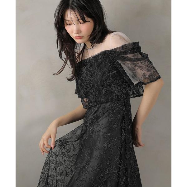 ZOZO問い合わせ番号:98944520ショップ:Kana，カナブランド:Kana，カナ商品名:ラメ刺繍 花柄 フレア Aライン ワンピース ドレス パーティー 結婚式 二次会 お呼ばれ オケージョンカテゴリ:ワンピース/ドレス>ドレ...