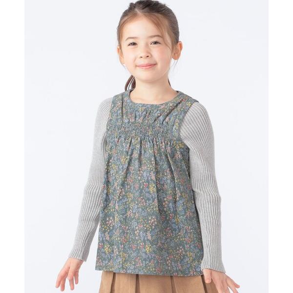 『セール実施中』ZOZO問い合わせ番号:98945537ショップ:SHIPS KIDS，シップス キッズブランド:SHIPS，シップス商品名:SHIPS KIDS:100〜130cm / コーデュロイ リブ レイヤード トップスカテゴリ:ト...