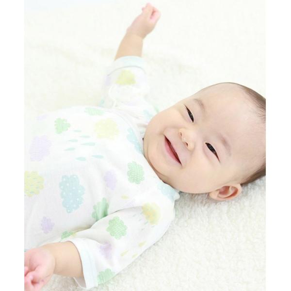 ※このアイテムは返品・交換対象外商品です。ZOZO問い合わせ番号:98945728ショップ:Rora，ローラブランド:BACKYARD FAMILY，バックヤードファミリー商品名:低体重出生児雲柄コンビ肌着カテゴリ:ママ＆ベビー>肌着...