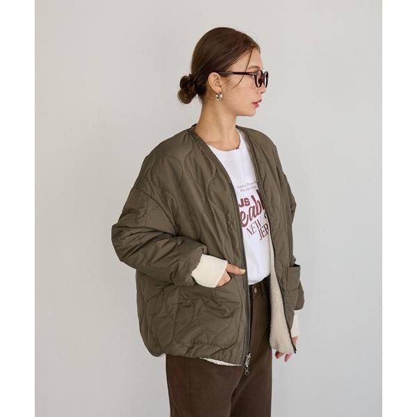 『セール実施中』ZOZO問い合わせ番号:98946169ショップ:BAYFLOW，ベイフローブランド:BAYFLOW，ベイフロー商品名:[異素材で楽しめる]ボアリバーシブルブルゾンカテゴリ:ジャケット/アウター>ブルゾンブランド品番:...